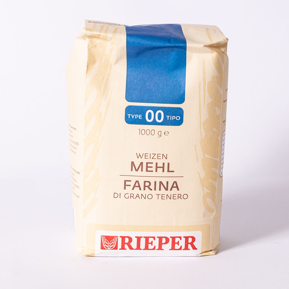 Soft wheat flour type 00 blue - Rieper - 1kg | Karadarshop.com