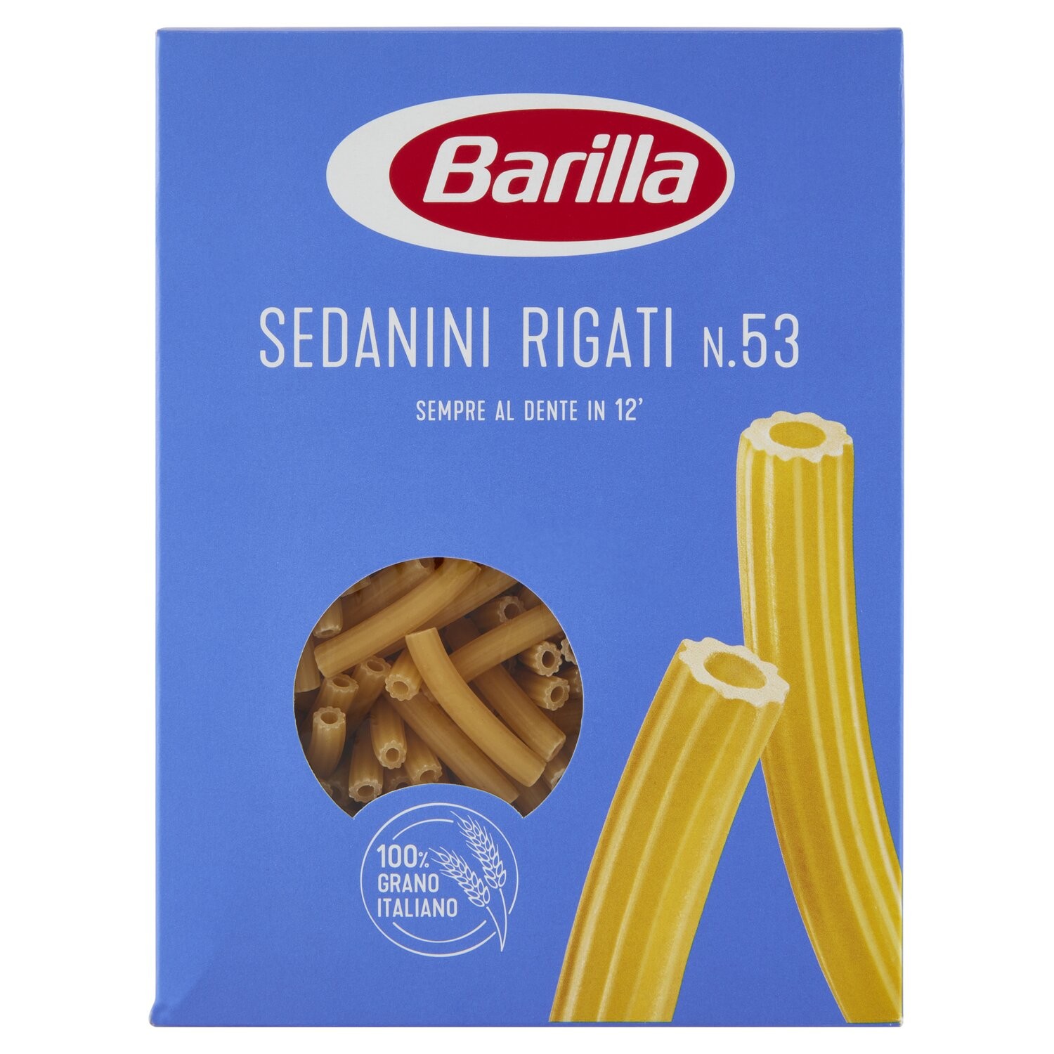 Sedanini Rigati n.53 - Barilla - 500g | Karadarshop.com