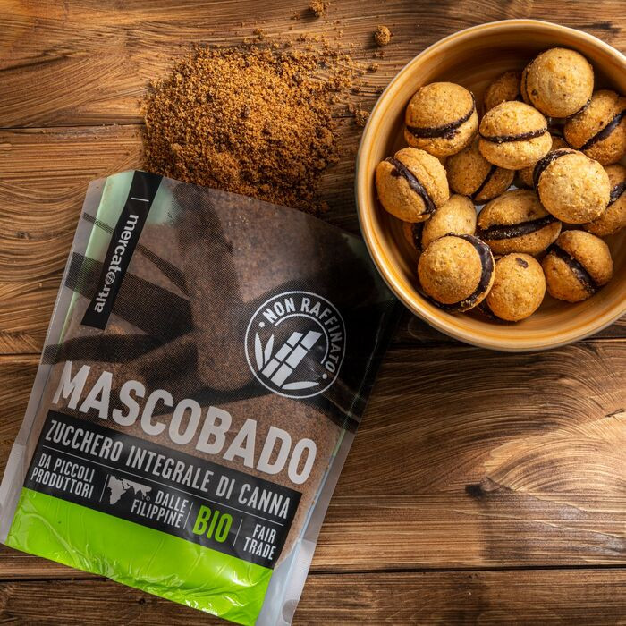 Whole cane sugar - Mascobado - Altromercato - organic - 500g | Kara...